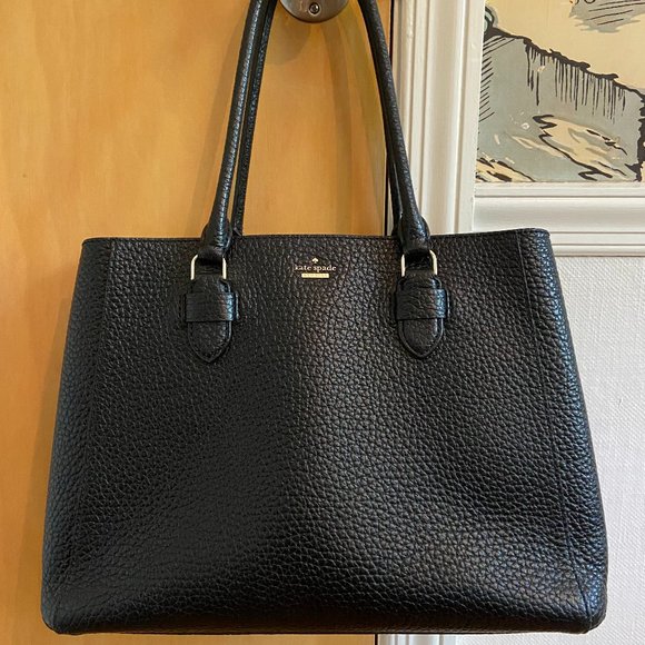 kate spade | Bags | Kate Spade Leather Laptop Work Tote | Poshmark